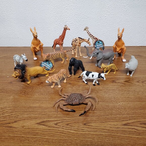 Various | Toys | Action Figure Lot Of 3 Zoo Safari Animals And Other ...